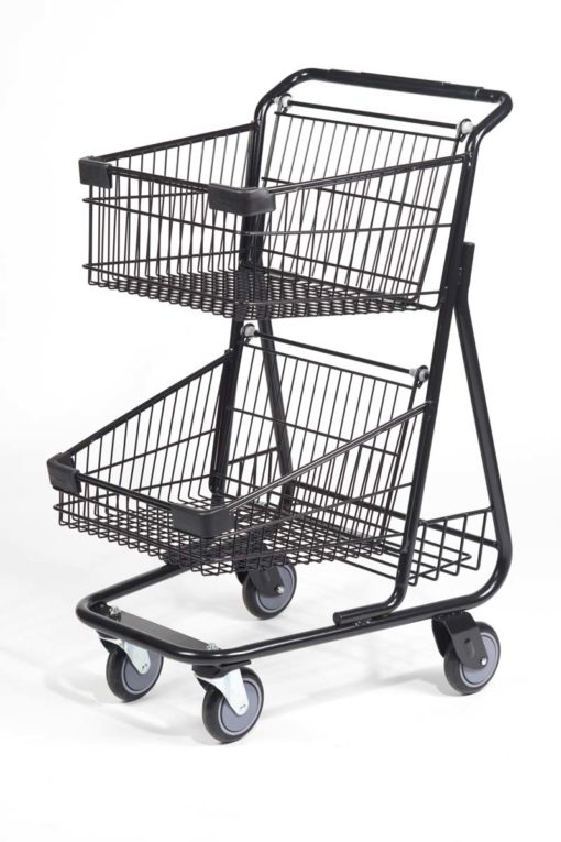 Zinc Double Metal Cart - Good L Corp